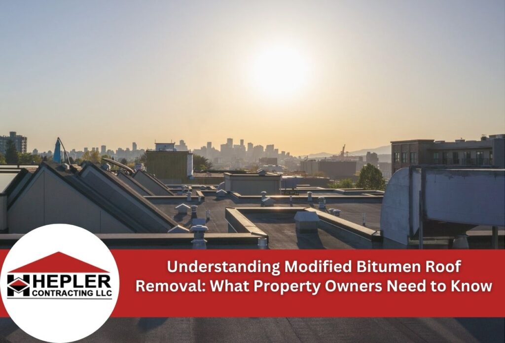 Complete Guide to Modified Bitumen Roof Removal for Commercial Properties